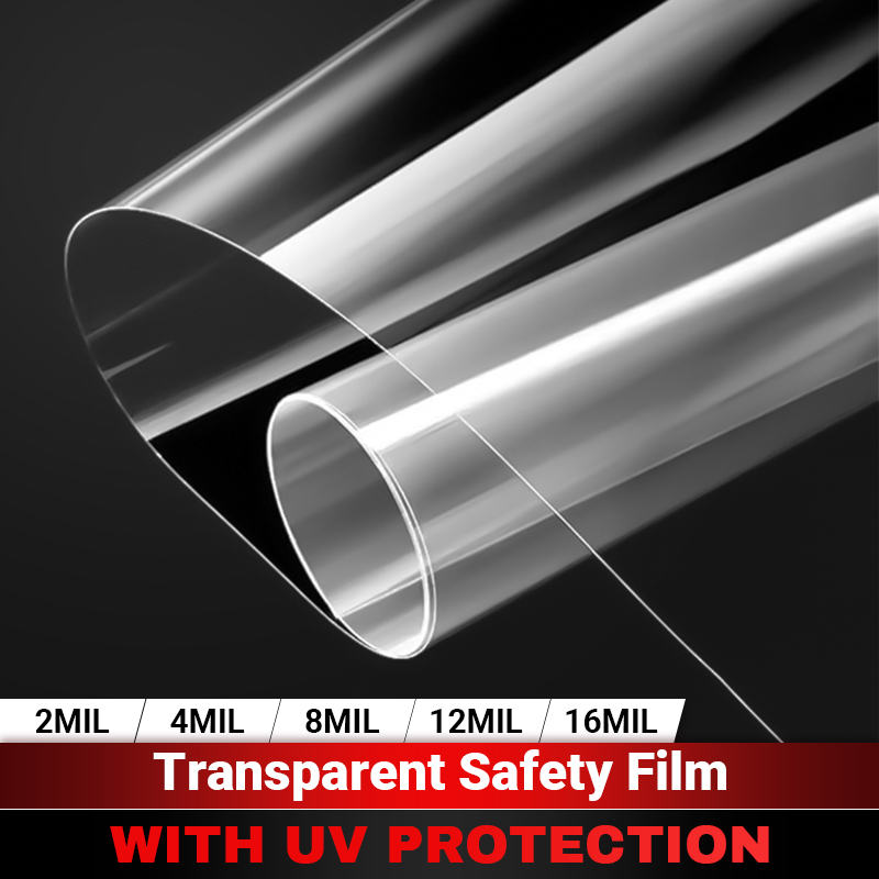 Wholesale XTTF Transparent Safety Film with UV Protection | 99% UV ...